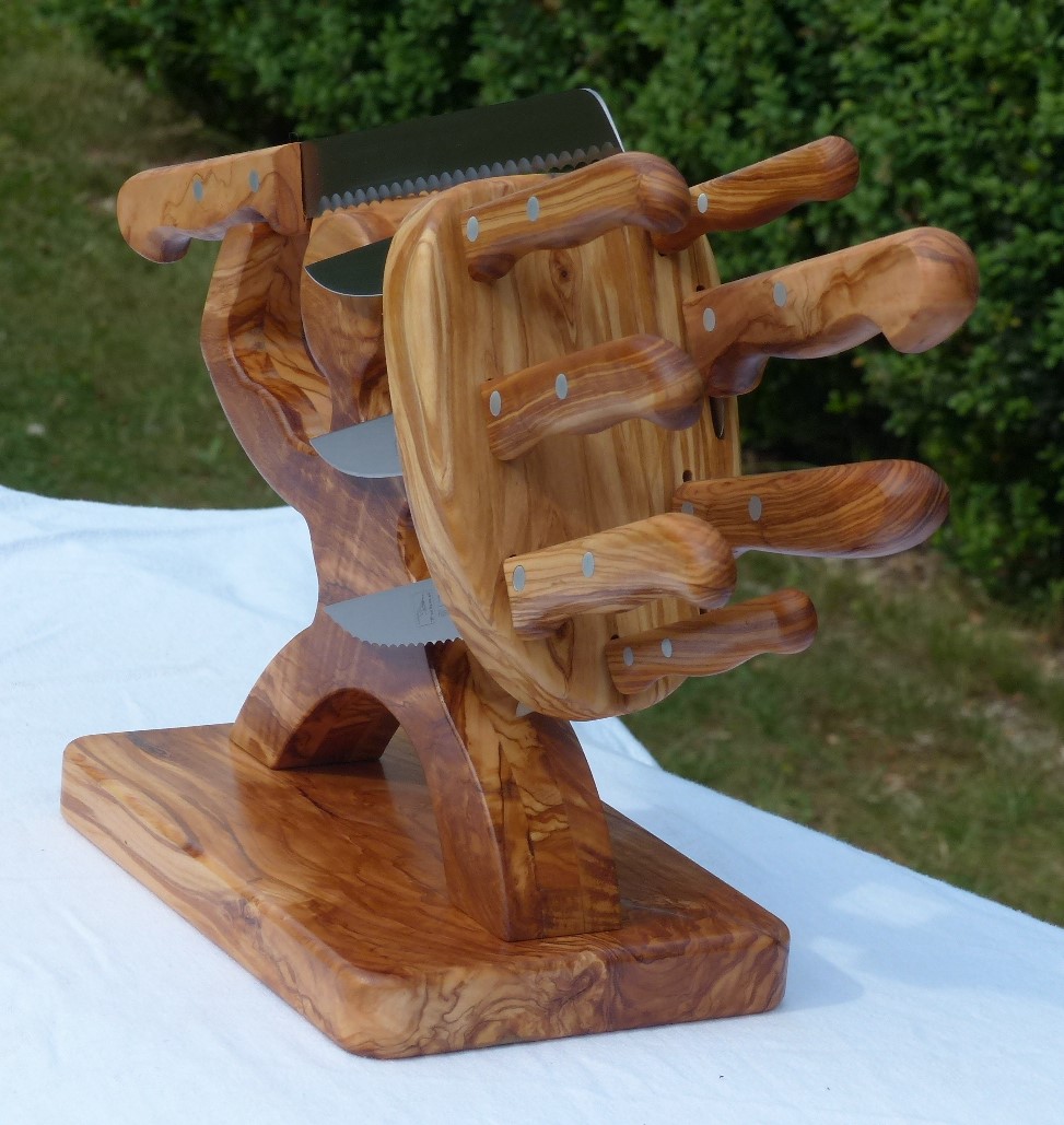 Messerblock aus Holz